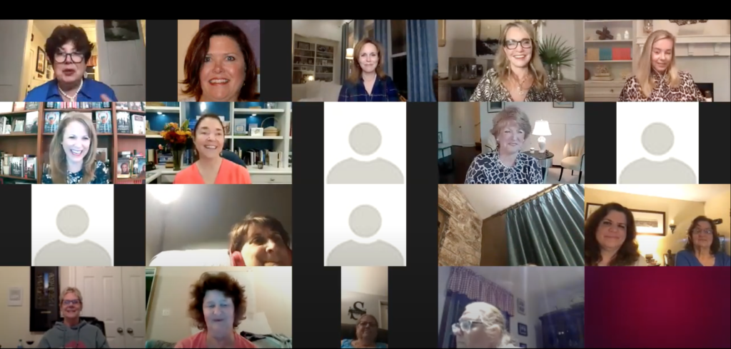 Zooming with Fannie Flagg - Leslie Anne Tarabella